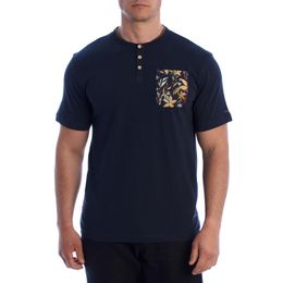 Herren Kurzarm Henley T-Shirt HS24MTS09