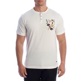 Herren Kurzarm Henley T-Shirt HS24MTS09