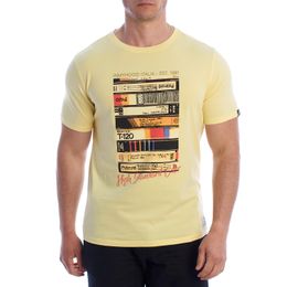 Herren T-Shirt mit kurzem Arm aus Baumwolle mit Grafik HS24MTS24