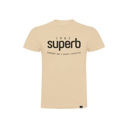 Super B ICON TEE Herren Kurzarm-T-Shirt mit Rundhalsausschnitt