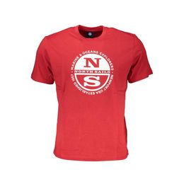North Sails Kurzarm T-Shirt mit Rundhalsausschnitt