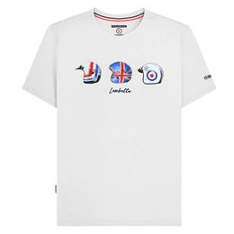 Lambretta - "SS25" T-Shirt f&uuml;r Herren (Wei&szlig;)