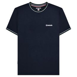 Lambretta - "AW24" T-Shirt f&uuml;r Herren (Marine/Wei&szlig;/Gr&uuml;n)