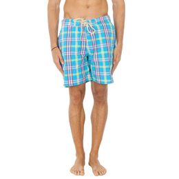 Hackett Bermuda-Badeanzug f&uuml;r M&auml;nner mit Klettverschluss und Schn&uuml;rsenkeln HM800029