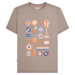 Lambretta - T-Shirt f&uuml;r Herren (Asche)