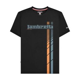 Lambretta - T-Shirt f&uuml;r Herren, Gro&szlig; und Hoch (Marine/Wei&szlig;/Blau)