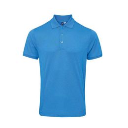 Premier Herren Coolchecker Plus Pique Polo T-Shirt (T&uuml;rkis)