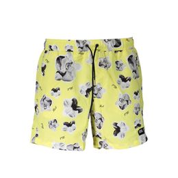 K by KARL LAGERFELD Karl Lagerfeld Gelbe Polyester Herren Bade-Boxershorts