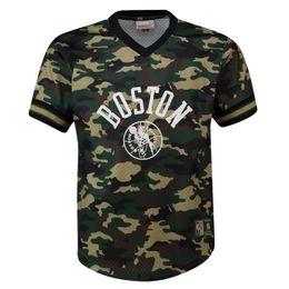 Mitchell & Ness Mitchell & Ness NBA Boston Celtics Herren Camo Mesh T-Shirt
