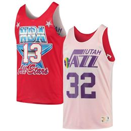 Mitchell & Ness Mitchell & Ness Reversible Utah Jazz Karl Malone Mens Weste