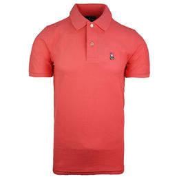 Psycho Bunny Classic Polo Kurzarm Pfirsich Herren Baumwolltop B6K001B1PC Koralle