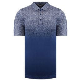 Puma Evoknit Performance Fit Short Sleeve Blue Ombre Mens Polo Shirt 595106 01