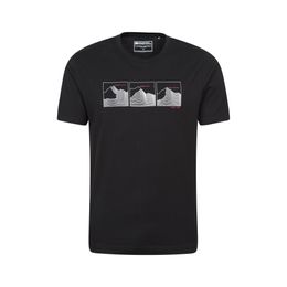 Mountain Warehouse - T-Shirt f&uuml;r Herren (Pechschwarz)