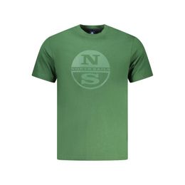 North Sails Verde Baumwolle Herren T-Shirt