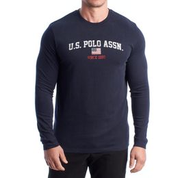 U.S. Polo Assn. Herren-Baumwoll-Langarmshirt US42168012