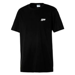 Puma Multiple Logo Grafik Herren T-Shirt Black Top 578158 01