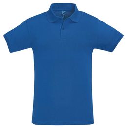SOLS Herren Perfect Pique Kurzarm-Poloshirt (K&ouml;nigsblau)