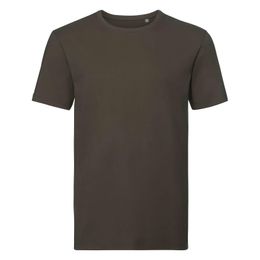 Russel Athletic Russell Herren Organik T-Shirt Kurzarm (Olive)