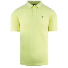 Scotch & Soda Scotch & Soda Kurzarm Baumwoll Herren Gelbes Poloshirt 142734 0244