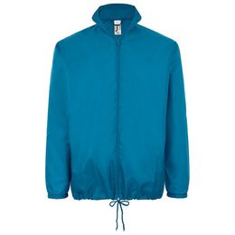 SOLS Unisex Shift Showerproof Windbreaker Jacket (Aqua)