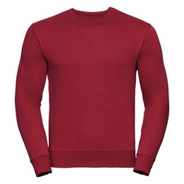Russel Athletic Russell Herren Authentic Sweatshirt (Schlanker Schnitt) (Klassisches Rot)