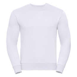 Russel Athletic Russell Herren Authentic Sweatshirt (Schlanker Schnitt) (Wei&szlig;)