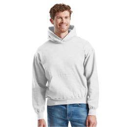 Fruit of the Loom - Kapuzenpullover f&uuml;r Herren/Damen Unisex, Super Baumwolle (Wei&szlig;)