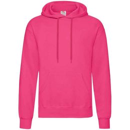 Fruit of the Loom Erwachsene Unisex Klassik Kapuzenpullover (Fuchsie)