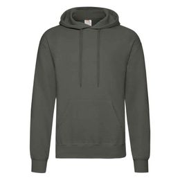 Fruit of the Loom Adult Unisex Classic Sweatshirt mit Kapuze (Light Graphite)