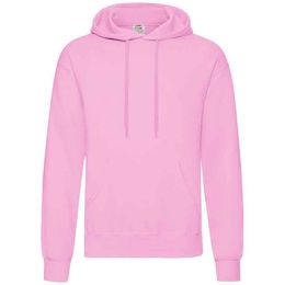 Fruit of the Loom Erwachsene Unisex Klassik Kapuzenpullover (Hellrosa)