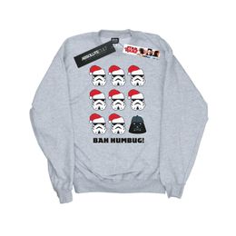 Star Wars - "Humbug" Sweatshirt f&uuml;r Herren (Grau)