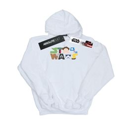 Star Wars - Kapuzenpullover f&uuml;r Herren (Wei&szlig;)