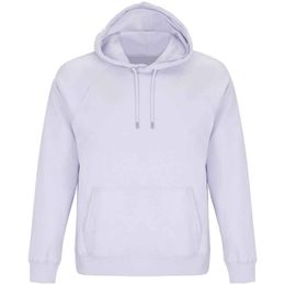 SOLS - "Stellar" Kapuzenpullover, Baumwolle aus biologischem Anbau f&uuml;r Herren/Damen Unisex (Flieder)