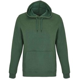 SOLS Snake Unisex Kapuzenpullover / Kapuzen-Sweatshirt (Flaschengr&uuml;n)