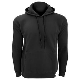 SOLS Snake Unisex Sweatshirt mit Kapuze (Schwarz)