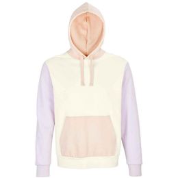 SOLS - "Collins" Kapuzenpullover f&uuml;r Herren/Damen Unisex (Naturwei&szlig;/Cremiges Rosa/Cremiges Blau)