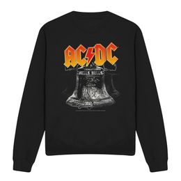 ACDC AC/DC - "Hells Bells" Sweatshirt f&uuml;r Herren/Damen Unisex (Schwarz)