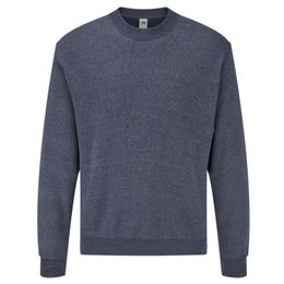 Fruit of the Loom - "Classic" Sweatshirt Eingesetzt f&uuml;r Herren/Damen Unisex (Marineblau)