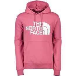 The North Face Standard Herren Hoodie in Rot Violett