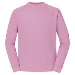 Fruit of the Loom - "Classic" Sweatshirt f&uuml;r Herren/Damen Unisex Raglan&auml;rmel (Hellrosa)