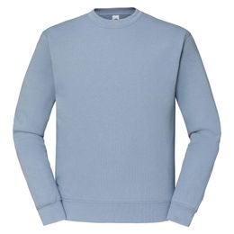 Fruit of the Loom - "Classic" Sweatshirt f&uuml;r Herren/Damen Unisex angesetzte &Auml;rmel (Graublau)