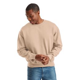 Fruit of the Loom - Sweatshirt f&uuml;r Herren/Damen Unisex, Super Baumwolle (W&uuml;stensand)