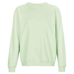 SOLS - "Columbia" Sweatshirt Rundhalsausschnitt f&uuml;r Herren/Damen Unisex (Cremiges Gr&uuml;n)