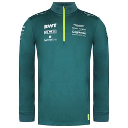 Aston Martin Cognizant F1 offizielles Team Herren Green Midlayer Top