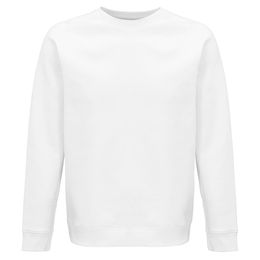 SOLS Unisex Erwachsene Space Organic Raglan Sweatshirt (Wei&szlig;)