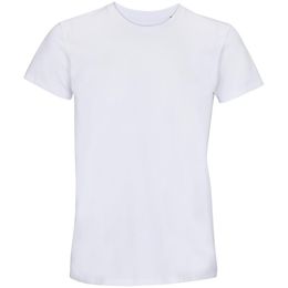 SOLS - "Crusader" T-Shirt recyceltes Material f&uuml;r Herren/Damen Unisex (Wei&szlig;)