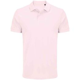 SOLS - "Pacific" Poloshirt Doppeln&auml;hte f&uuml;r Herren/Damen Unisex (Blassrosa)