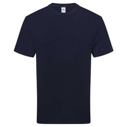 Fruit of the Loom - "Pure" T-Shirt f&uuml;r Herren/Damen Unisex, Baumwolle (Marineblau)