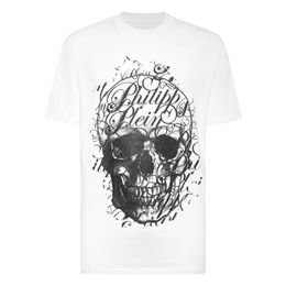 Philipp Plein T-Shirt Round Neck Ss Coursive