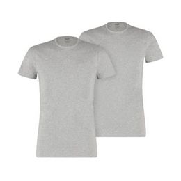 Puma - T-Shirt f&uuml;r Herren/Damen Unisex (2er-Pack) (Grau meliert)